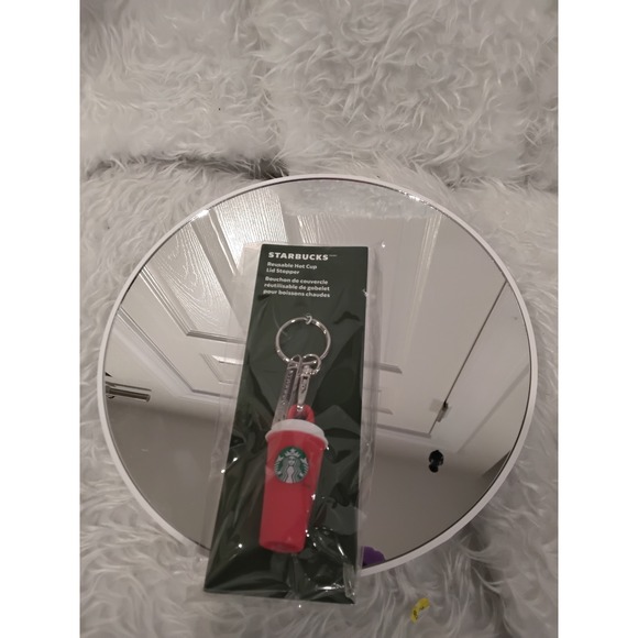 Starbucks | Accessories | Starbucks Red Reusable Hot Cup Lid Stopper ...